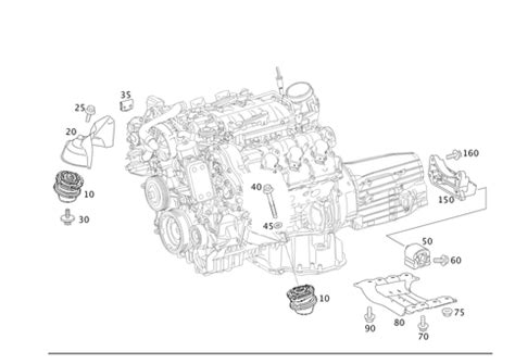Engine Suspension For 2012 Mercedes Benz S550 Mercedes Benz Usa Parts