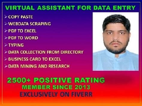 Do Data Entry Typing Work In Excel Spreadsheet By Engrkha Fiverr