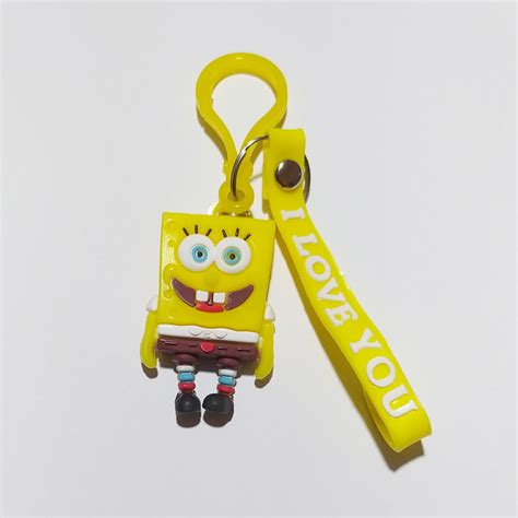 قیمت و خرید جاکلیدی دخترانه مدل سیلیکونی باب اسفنجی و پاتریک کد 45 مجموعه 2 عددی