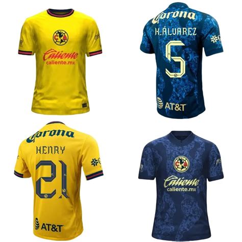 Club America 2024 2025 Liga Mx Soccer Jersey Home Away 3rd Training
