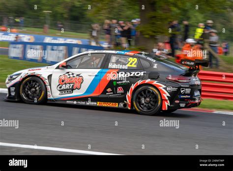 Sevenoaks Kent May 11th 2024 Nick Halstead 22 Excelr8 Motorsport Fp1 Brands Hatch Indy Stock