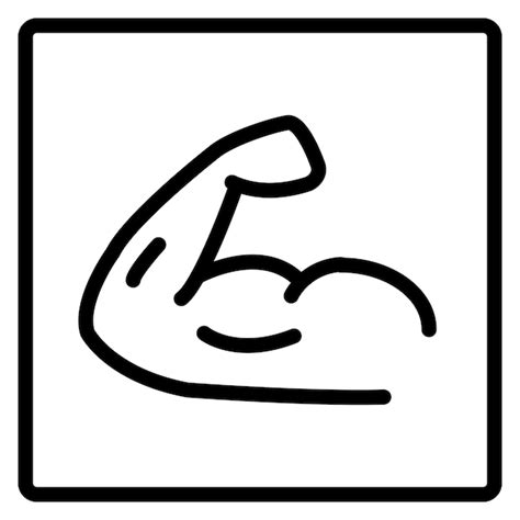 Premium Vector Arm Muscle Vector Illustration