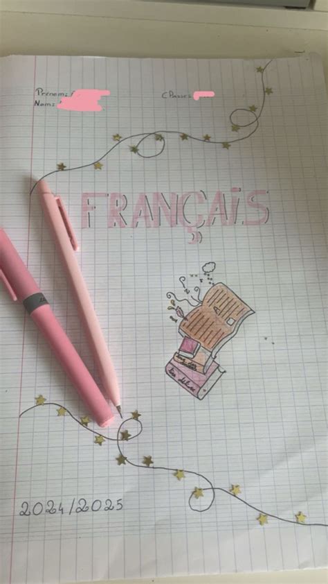 Page De Garde Français 6eme