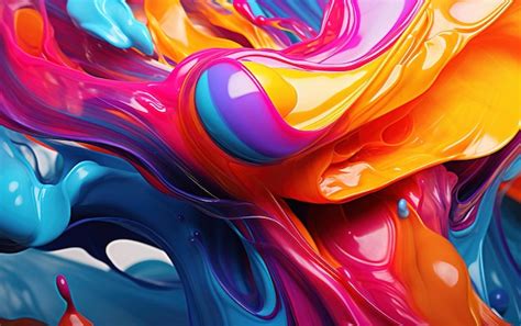 Premium Ai Image Rhythmic Resonance Abstract Colorful And Wavy Backgrounds As The Essence Of