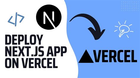 how to deploy next js app on vercel youtube