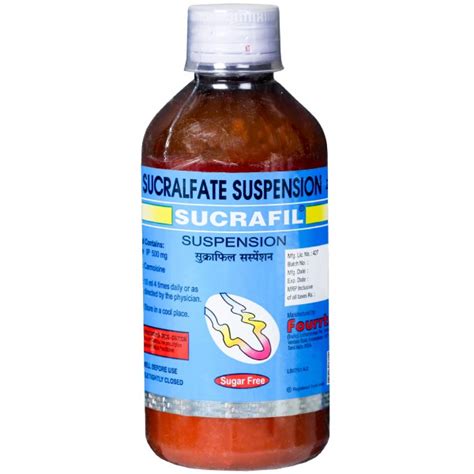 Buy Sucrafil Sugar Free Susp 200 Ml In Wholesale Price Online B2b