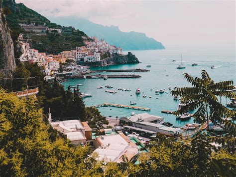 Italian Coastline Rome To Sicily Via Amalfi Coast Atlas Guide