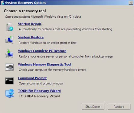 Windows Recovery Disk