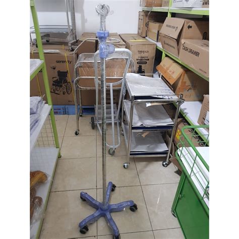 Jual Indomed Standar Infus Ss Deluxe Tiang Infus Deluxe Tiang Infus Shopee Indonesia