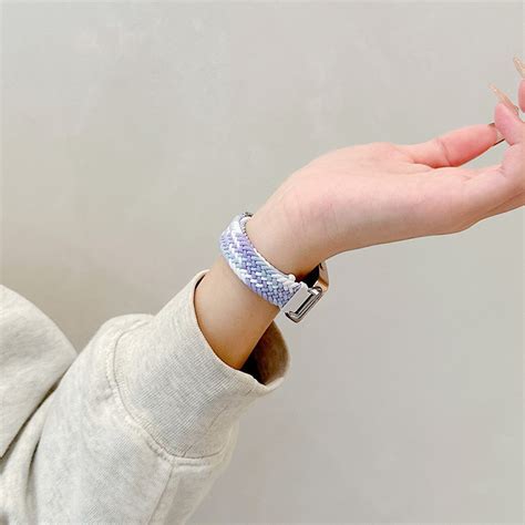 Dây đeo Nylon kim loại có thể điều chỉnh đàn hồi cho dây đeo thông minh Redmi 2 Vòng đeo tay