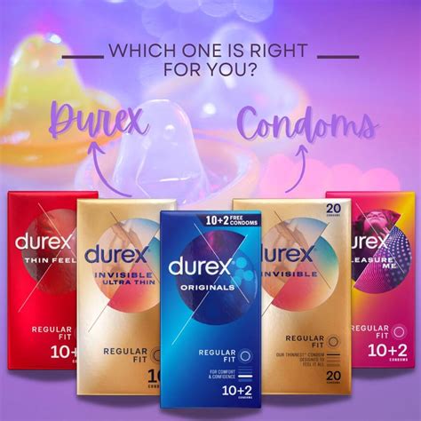 Exploring The Different Types Of Durex Condoms Which One Is Right For