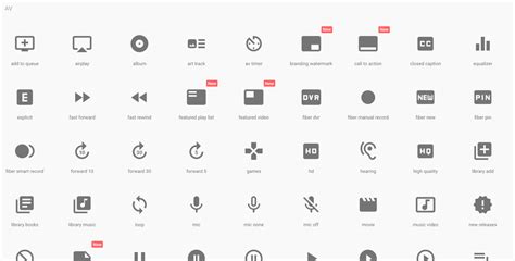 구글의 머티리얼 아이콘 폰트를 소개합니다 Blog 브로스유