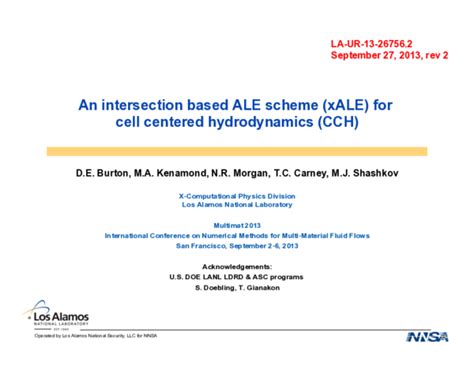 Pdf A Cell Centered Lagrangian Godunov Like Method For Solid Dynamics
