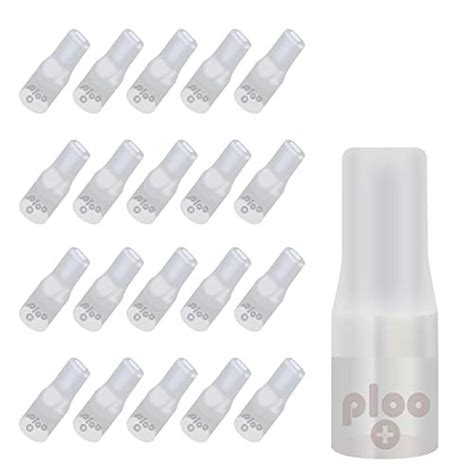 Pull 프라 전자 담배용 마우스 피스 피트감 들이마셔 기분up 깨끗한 개별 포장 20 개세트 화이트 재팬스토어 일본약