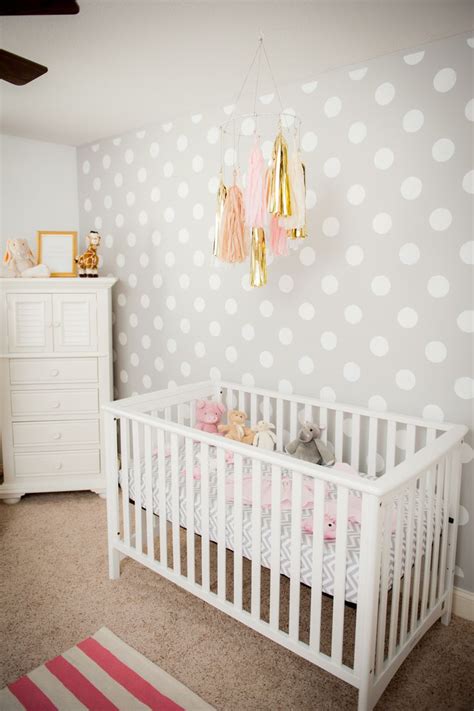 Pink And White Polka Dot Nursery At Rita Pablo Blog