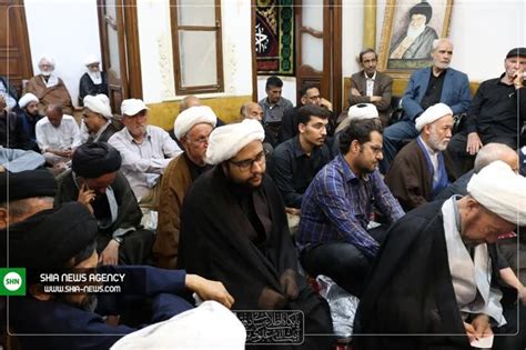 تصاویر مراسم عزاداری شهادت امام جوادع در دفتر آیت الله علوی بروجردی
