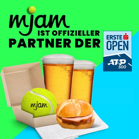Mjam Liefert Zur Erste Bank Open Direkt An Den Sitzplatz In Der
