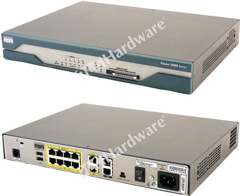 Plc Hardware Cisco 1811 K9 Security Router W V 92 Modem Backup Cisco1811 K9