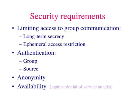 Ppt An Ipsec Based Host Architecture For Secure Internet Multicast Powerpoint Presentation