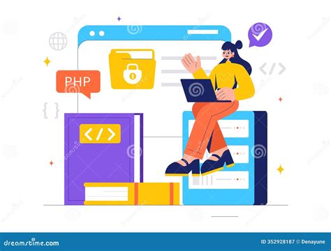 Informatics Vector Illustration Featuring Logistics And Supply Chain