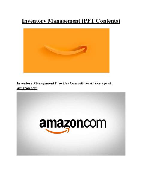 Ppt Inventory Management Pdf Inventory Demand