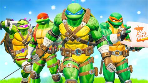 ЧЕРЕПАШКИ НИНДЗЯ в Фортнайт Новый Режим ДОСТАВКА Youtube