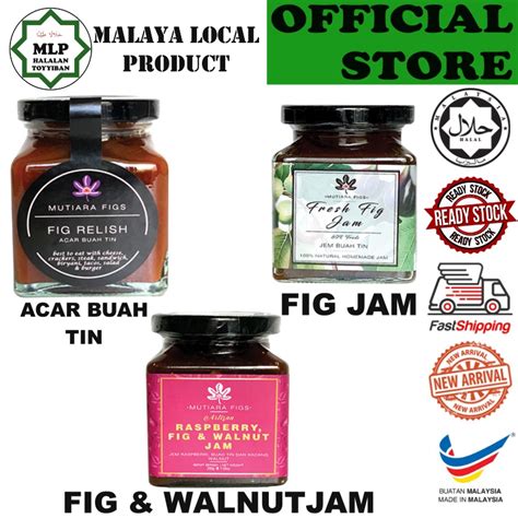 Acar Buah Tin Fresh Fig Jem Buah Tin Buah Teen Makanan Sunnah Mutiara