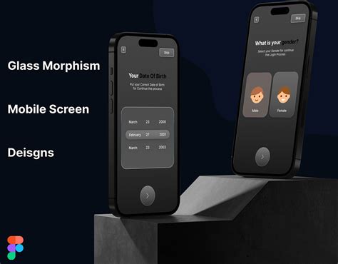 Glass Morphism Mobile Design Behance
