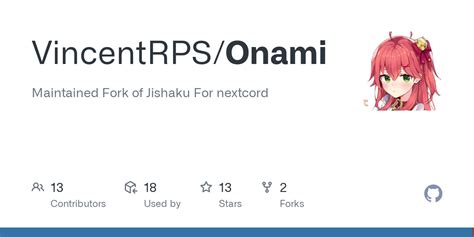 GitHub VincentRPS Onami Maintained Fork Of Jishaku For Nextcord