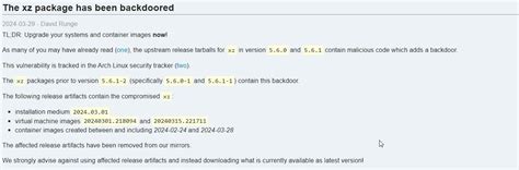 a newly exposed linux utility backdoor leaves nearly every distro vulnerable here s what to do
