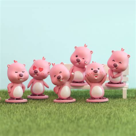 Poom 잔망루피 두근두근 랜덤피규어2 6종풀박스