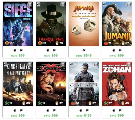 Numcreator สัปดาห์นี้มีหนังลดราคาเล็กน้อย