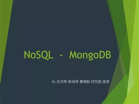 Ppt Nosql Mongodb Powerpoint Presentation Free Download Id 6944570