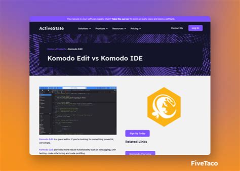 komodo edit fivetaco