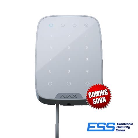 AJAX Ajax Fibra Keypad White E44202 WHT Electronic Security Sales