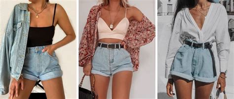 Fashionable Denim Shorts 2020 2021 Photos Trends Novelties
