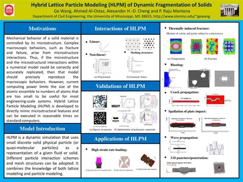 Ppt Wave Propagation Prediction In Homogeneous Materials Using Hybrid Lattice Particle