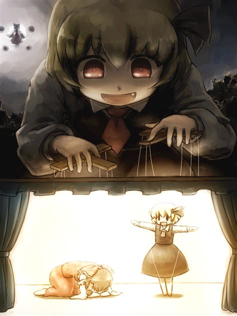 Hakurei Reimu And Rumia Touhou Drawn By Shirosato Danbooru