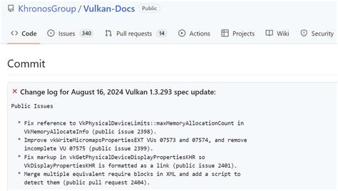 Vulkan 14 发布，包含更多扩展功能和更好的 8k 渲染 实时互动网