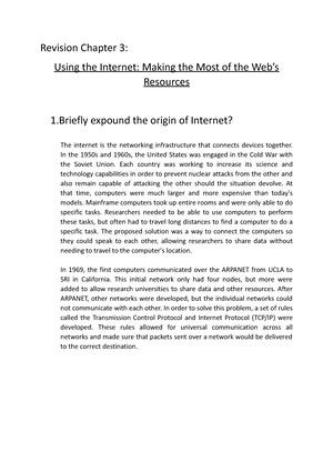 Caie Igcse Ict Practical V ZNOTES SUMMARIZED NOTES ON THE PRACTICAL SYLLABUS ICT