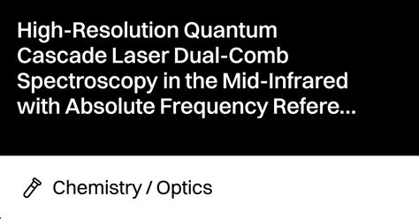 High Resolution Quantum Cascade Laser Dual Comb Spectroscopy In The Mid Infrared With Absolute