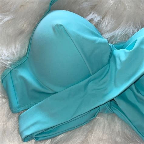 Cupshe Swim Nwot Pushup Wraparound Bikini Top Poshmark
