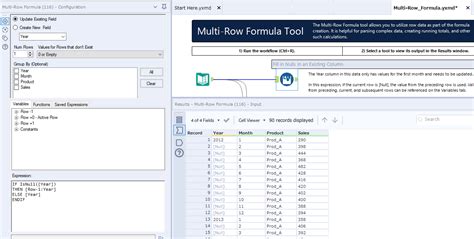 Solved Multi Field Formula Alteryx Community