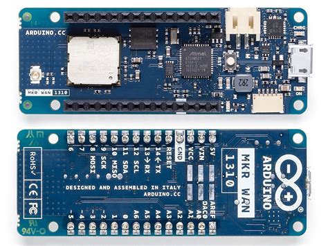 arduino mkr wan 1310 lora board gets hw security longer battery life