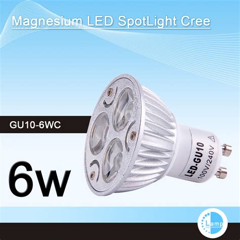 Gu10 Led Gu10 6w All Gu10006 C0 Cree Chip Led Gu10 Led And 6w