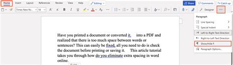 How Do You Eliminate Extra Spacing In Word Online WordOnlineTips