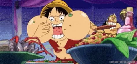 Luffy Onepiece  Luffy Onepiece Eating Discover And Share S