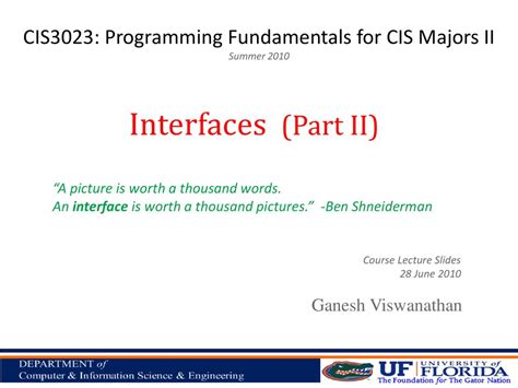 CIS3023 Programming Fundamentals For CIS Majors II Ppt Download