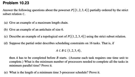 solved problem 10 23 answer the following questions about