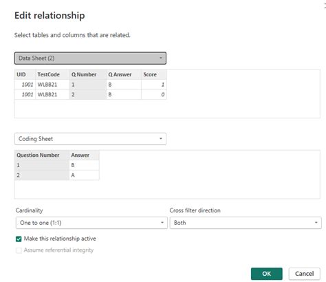 Solved Matching Records From Two Tables And Give Result A